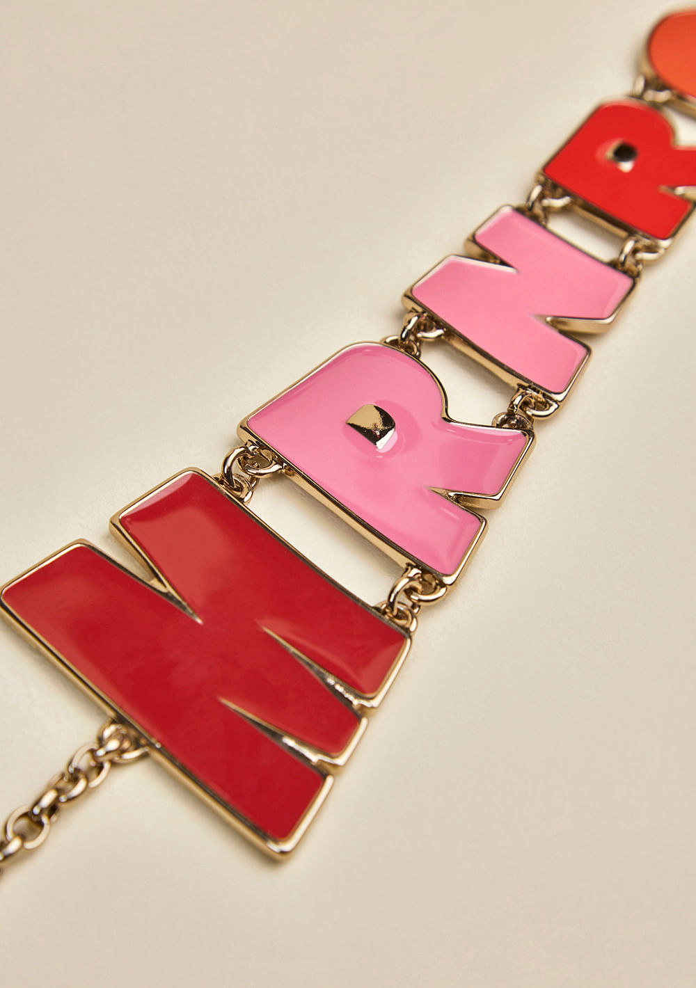 Cinto Morena Rosa Cintura Largo Com Corrente Color Rosa